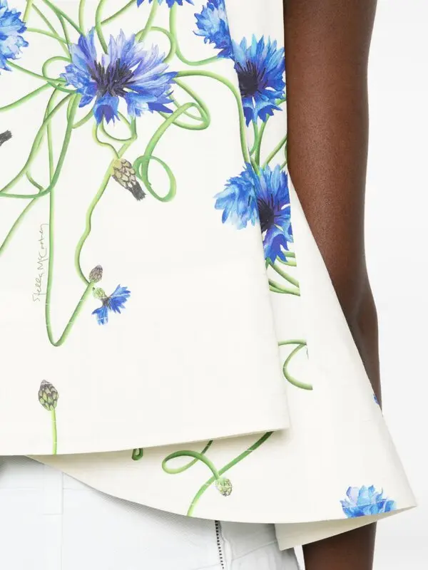 Stella McCartney Embroidered Cotton Top - Multicolor