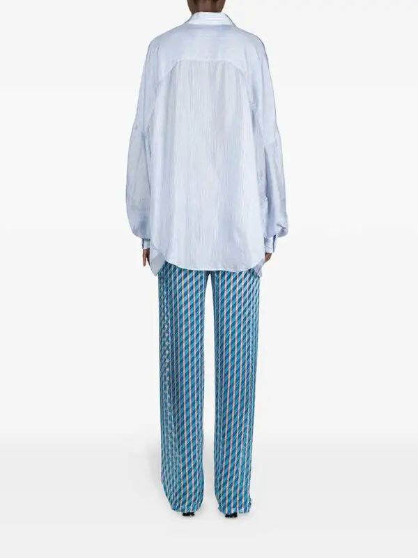 Dries Van Noten Striped Shirt - Blue
