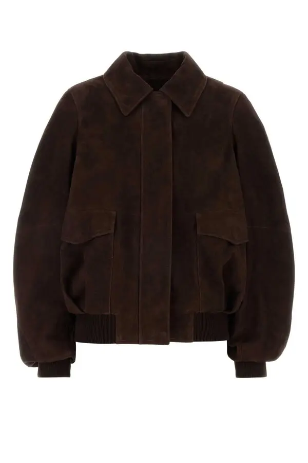 Loewe Chocolate Suede Jacket
