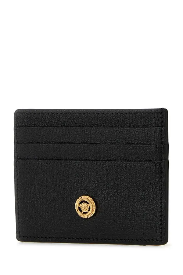 Versace Leather Medusa Biggie Card Holder