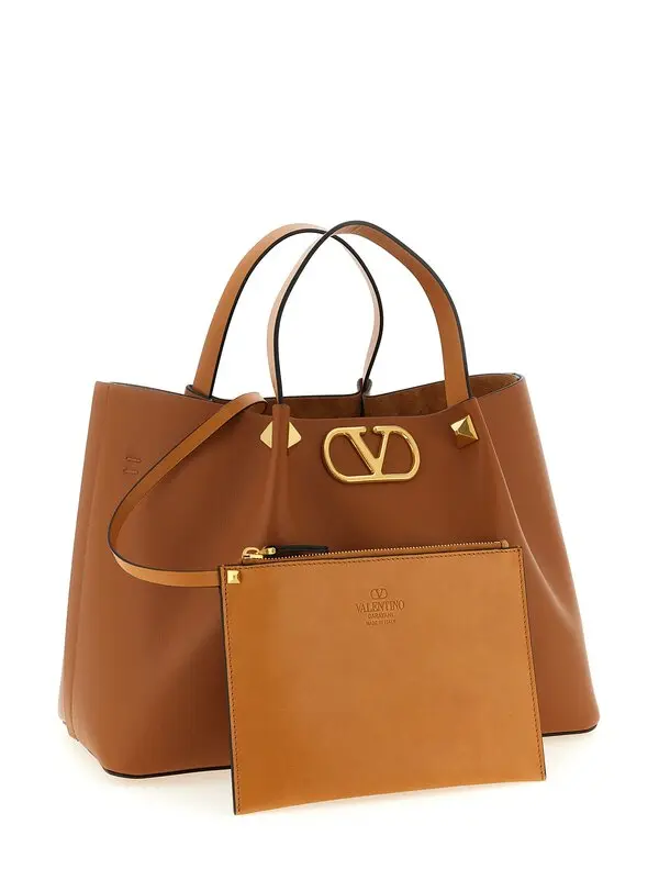 Valentino Garavani Vlogo Signature Medium Shopping Bag