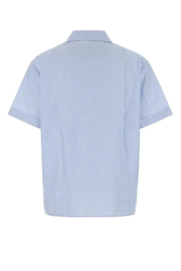 Miu Miu Embroidered Cotton Shirt