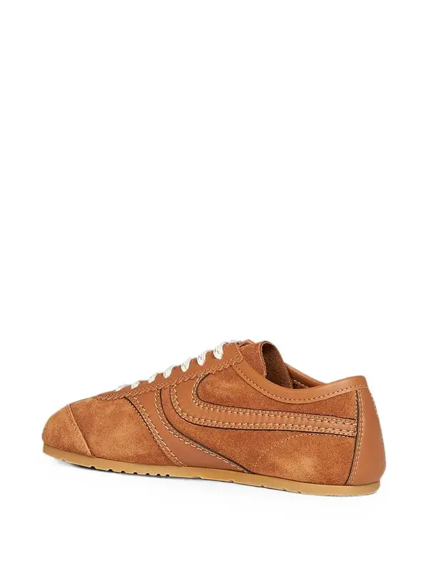 Dries Van Noten Suede Sneakers - Brown