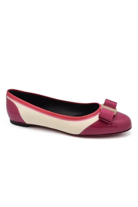 FERRAGAMO Varina Ballet Flats - Pink