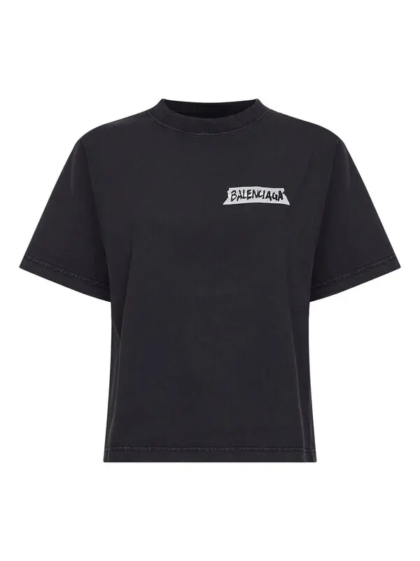 Balenciaga Medium Fit T-shirt - Multicolor