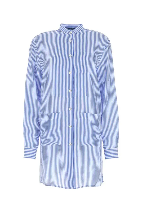 Prada Printed Silk Shirt - Multicolor