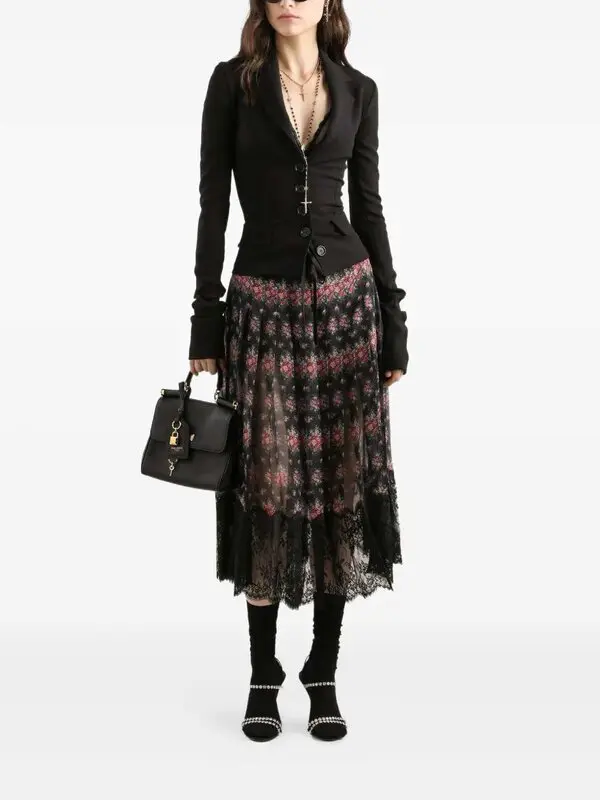 Dolce & Gabbana Single-breasted Jacket - Black