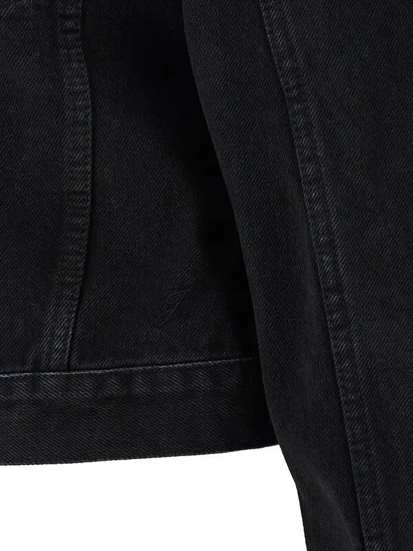 Jacquemus La Veste De-nimes Embroidered Denim Jacket