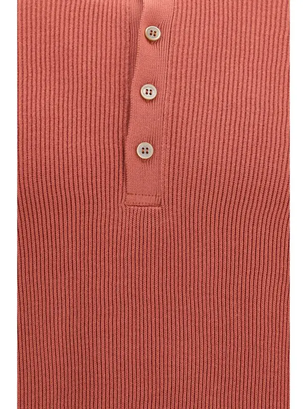 Brunello Cucinelli Short-sleeve Polo With Buttons