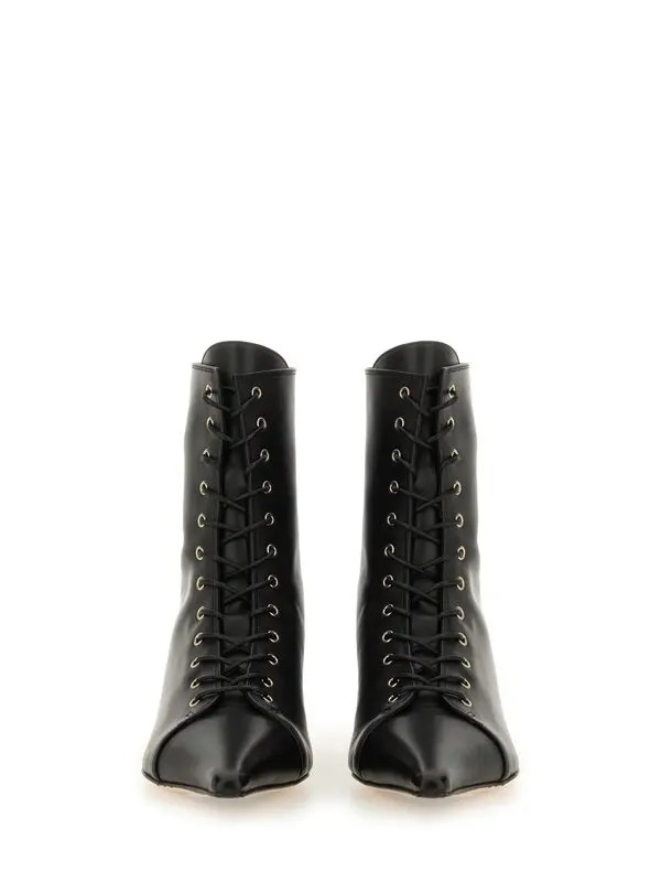 AeydĒ Trixi Lace-up Ankle Boots - Black