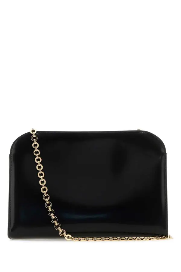 FERRAGAMO Gancini Clutch - Black