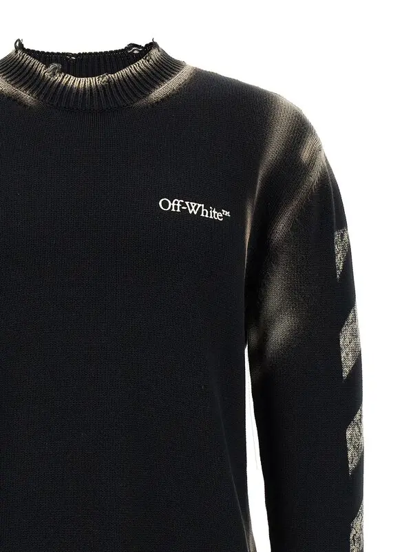 Off-White Diag Arr Corrosion Sweater