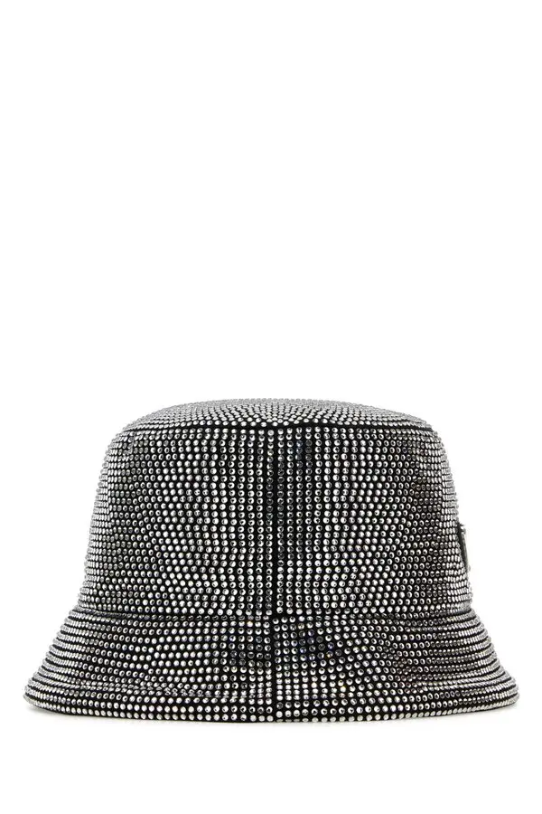 Prada Embellished Bucket Hat