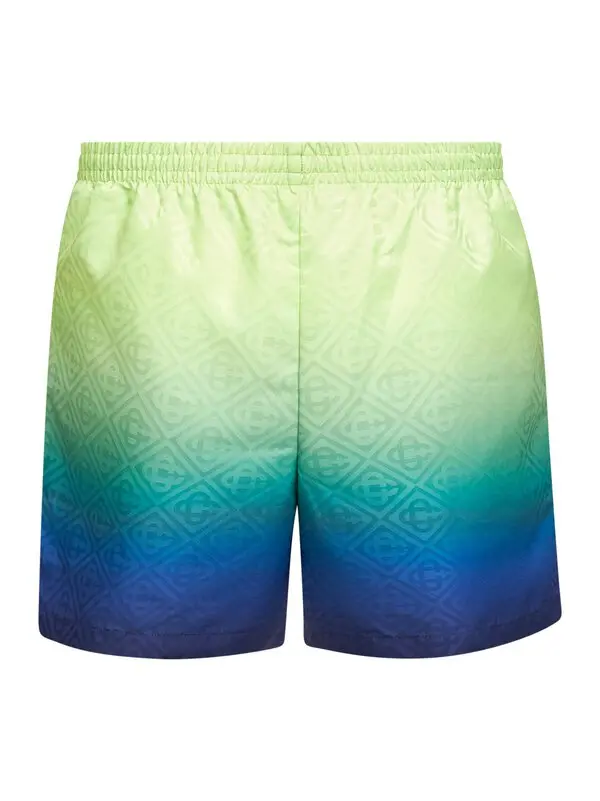 Casablanca Gradient Monogram Swim Shorts