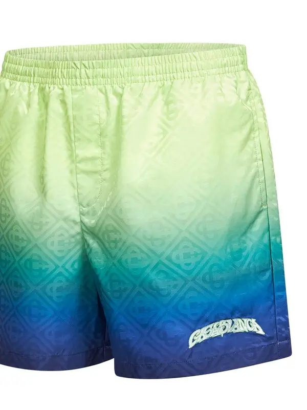 Casablanca Gradient Monogram Swim Shorts