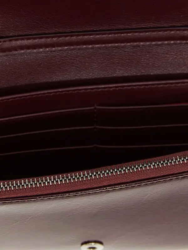 ROGER VIVIER Belle Vivier Patent Leather Wallet On Chain - Multicolor