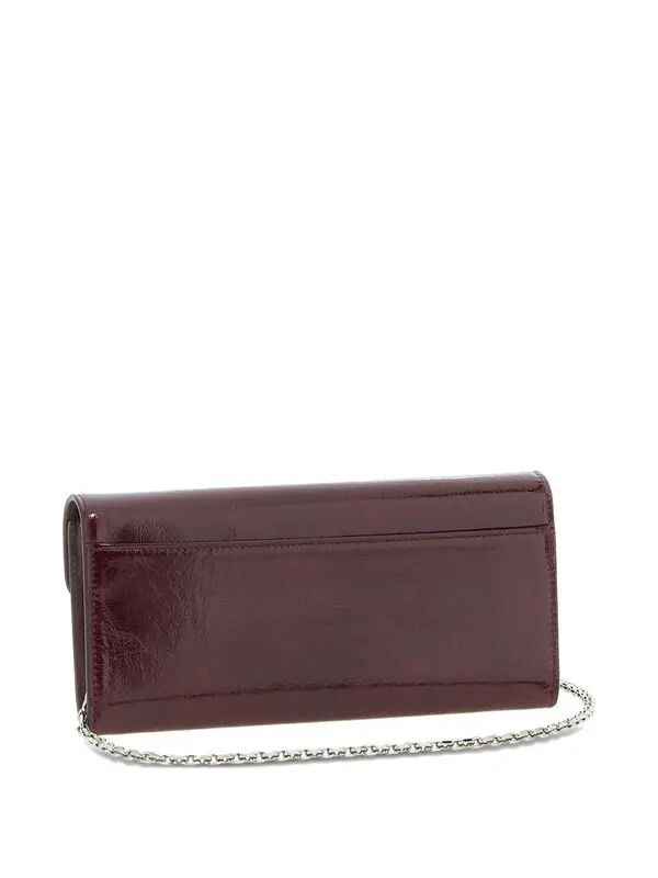 ROGER VIVIER Belle Vivier Patent Leather Wallet On Chain - Multicolor