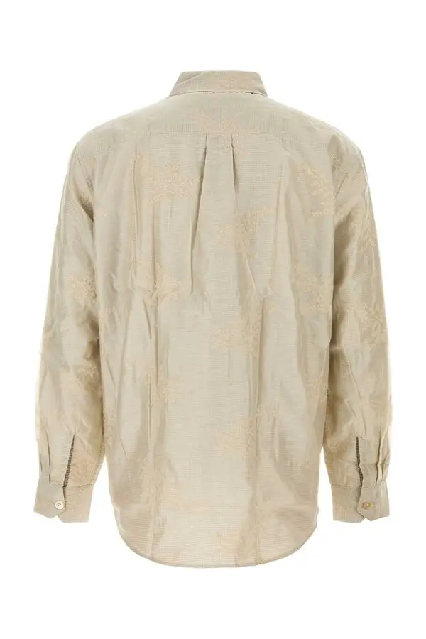 Our Legacy Embroidered Jersey Oversize Shirt