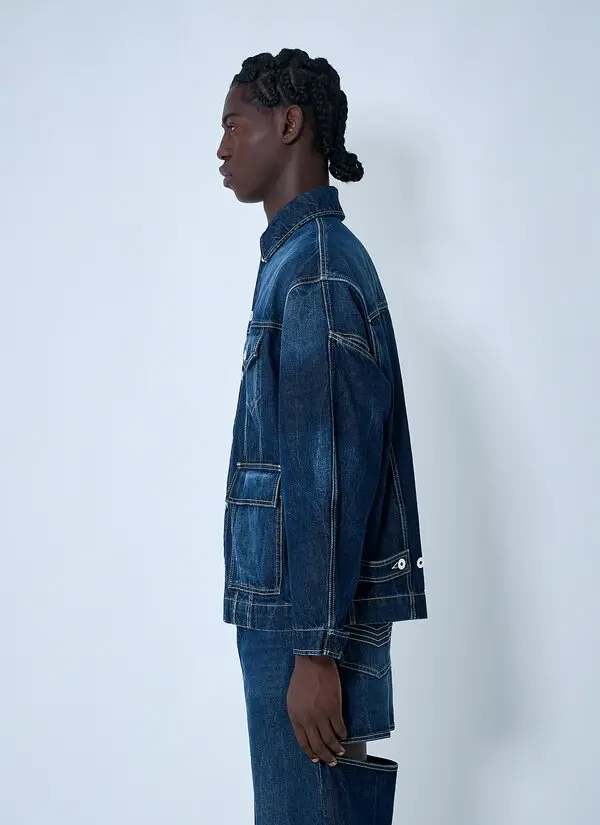 JEAN PAUL GAULTIER Cut.out Denim Jacket