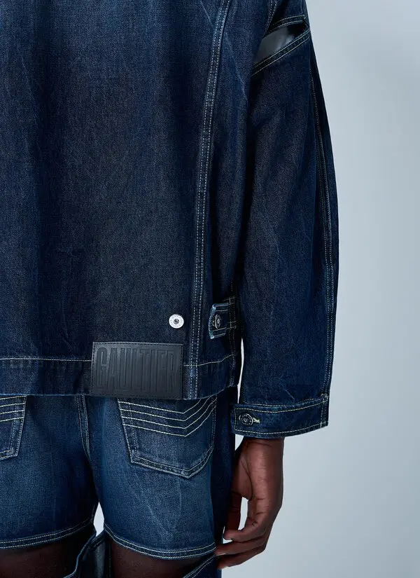 JEAN PAUL GAULTIER Cut.out Denim Jacket