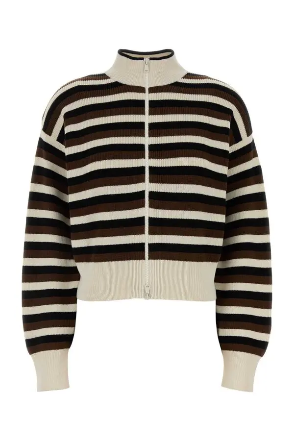 Brunello Cucinelli Embroidered Cotton Cardigan - Multicolor