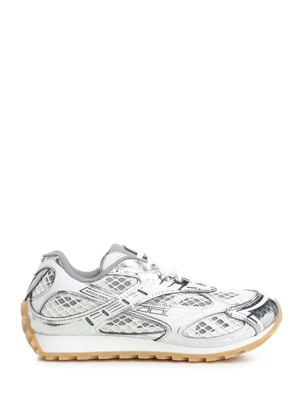 Bottega Veneta Orbit Sneaker - Silver