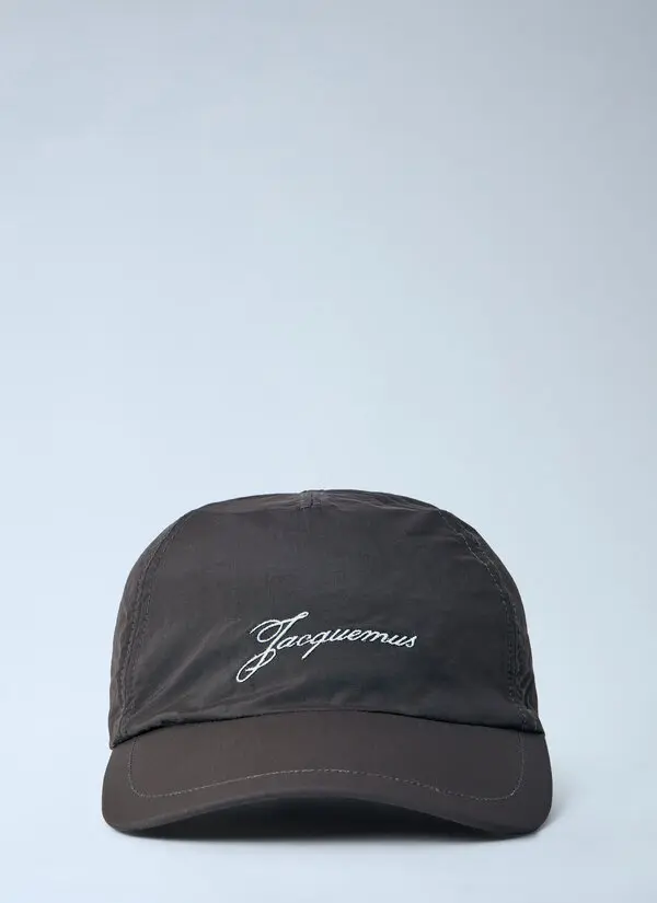 Jacquemus La Casquette Baluchon Baseball Cap - Brown