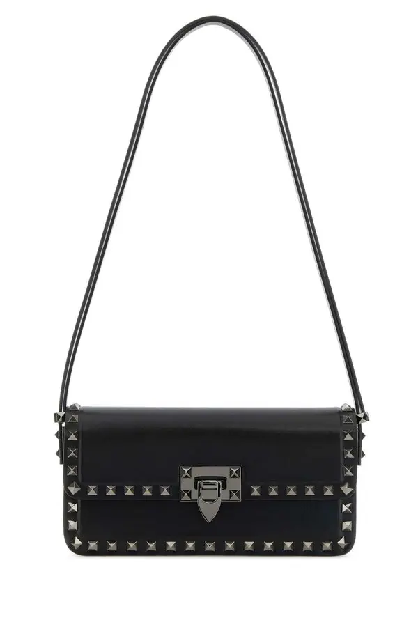Valentino Garavani Rockstud Shoulder Bag - Black