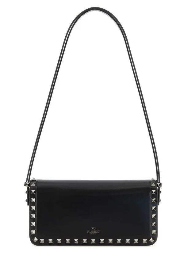 Valentino Garavani Rockstud Shoulder Bag - Black