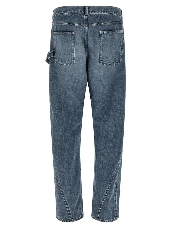 JW Anderson Twisted Workwear Jeans - Blue