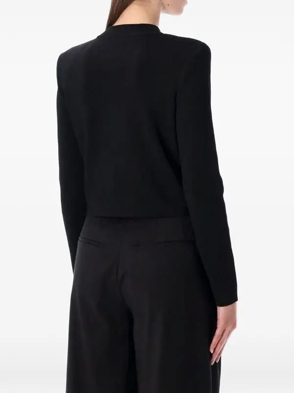 Balmain Buttoned Crewneck Cardigan With Gold-tone Hardware - Multicolor