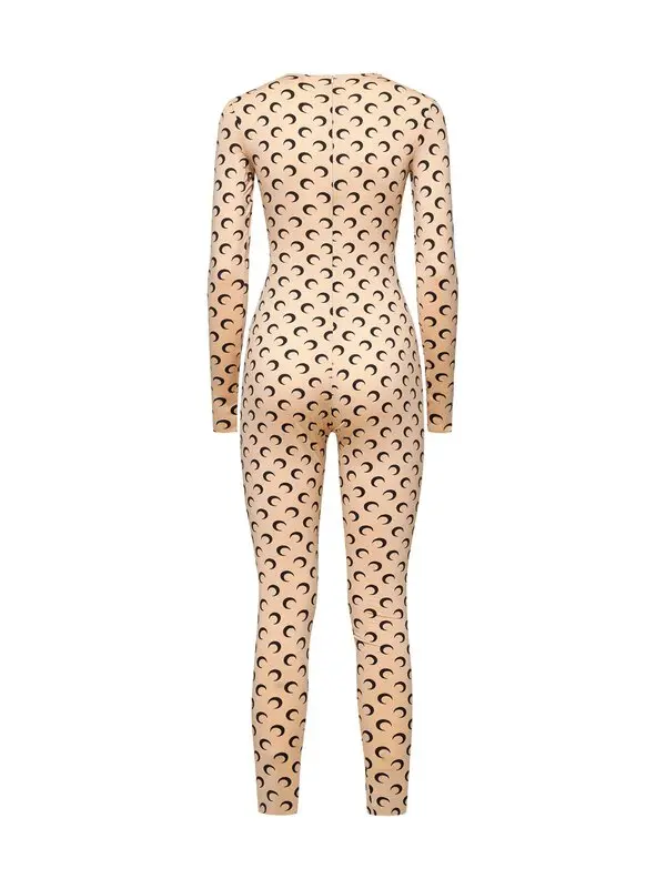 MARINE SERRE Monogram Printed Second-skin Tracksuit
