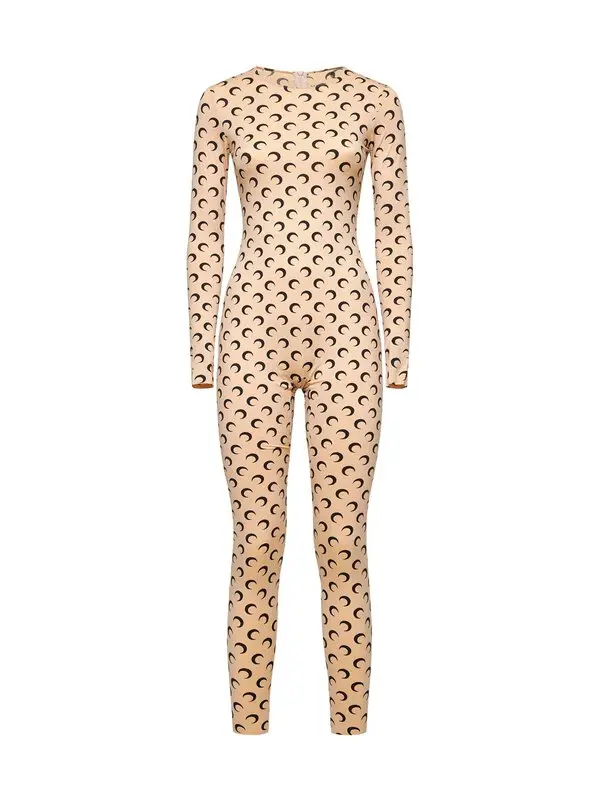 MARINE SERRE Monogram Printed Second-skin Tracksuit