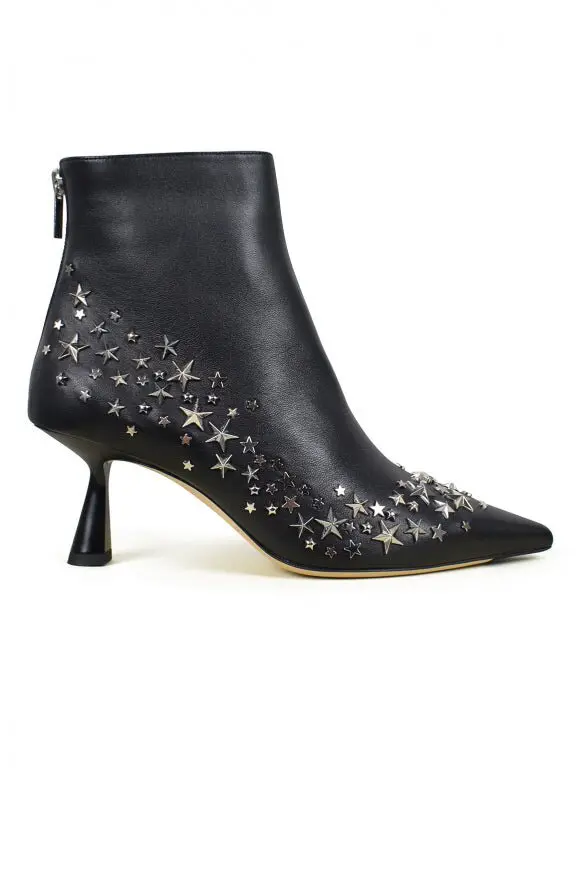 JIMMY CHOO Kix 65 Embellished Star Ankle Boots
