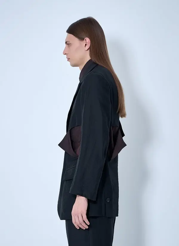 Yohji Yamamoto Cut-off Single-breasted Blazer