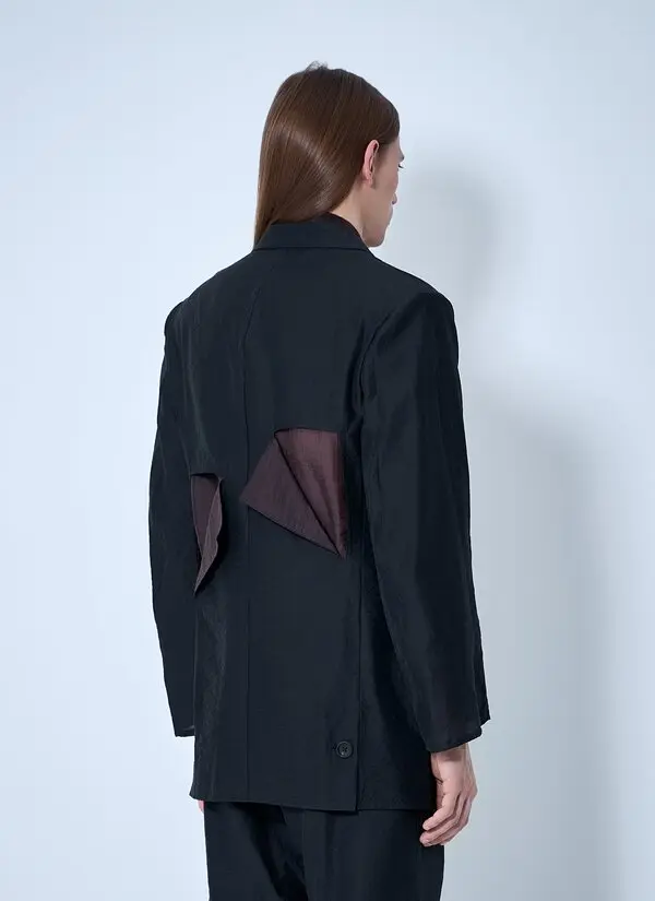 Yohji Yamamoto Cut-off Single-breasted Blazer