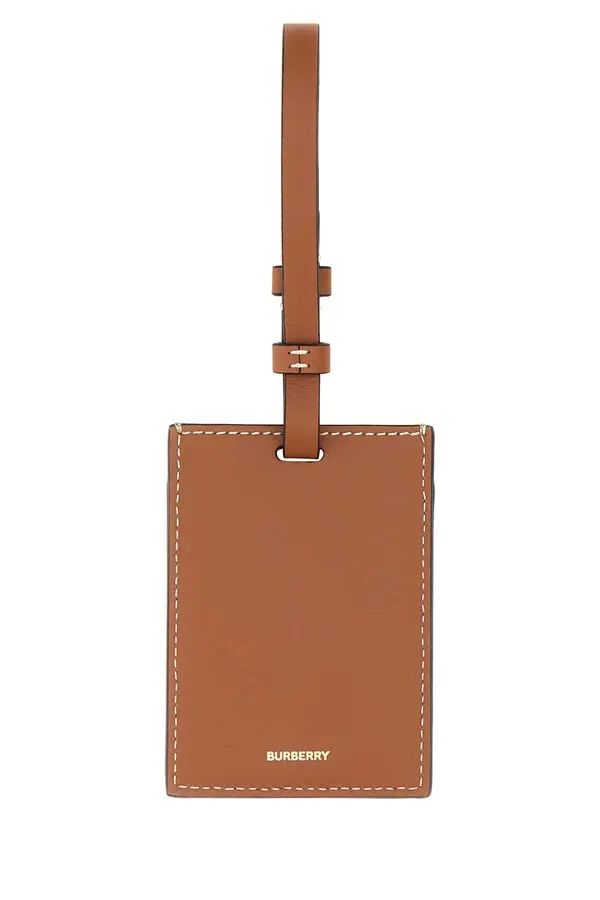 Burberry Printed Canvas Porte Adresse Plate