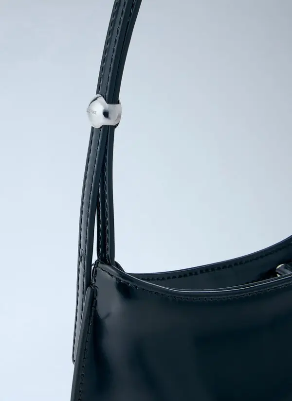 Jacquemus Le Petit Bisou Shoulder Bag - Black