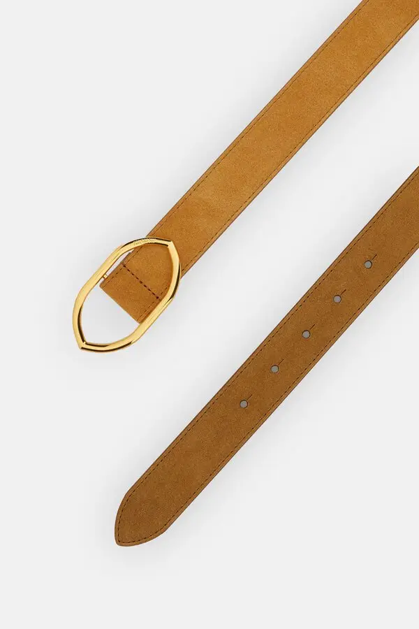 Jacquemus La Ceinture Calisson Suede Belt - Multicolor