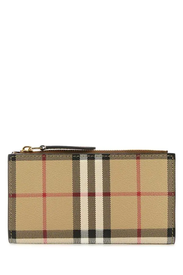 Burberry Printed Canvas Wallet