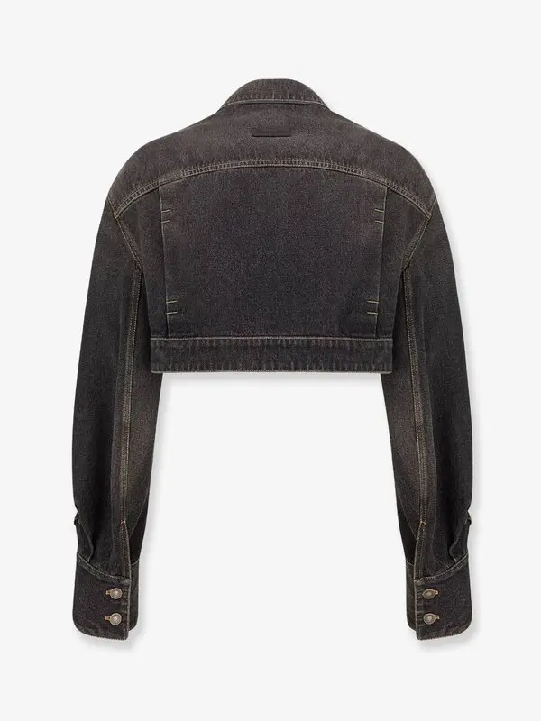 Dior Denim Jacket With Removable Bustier