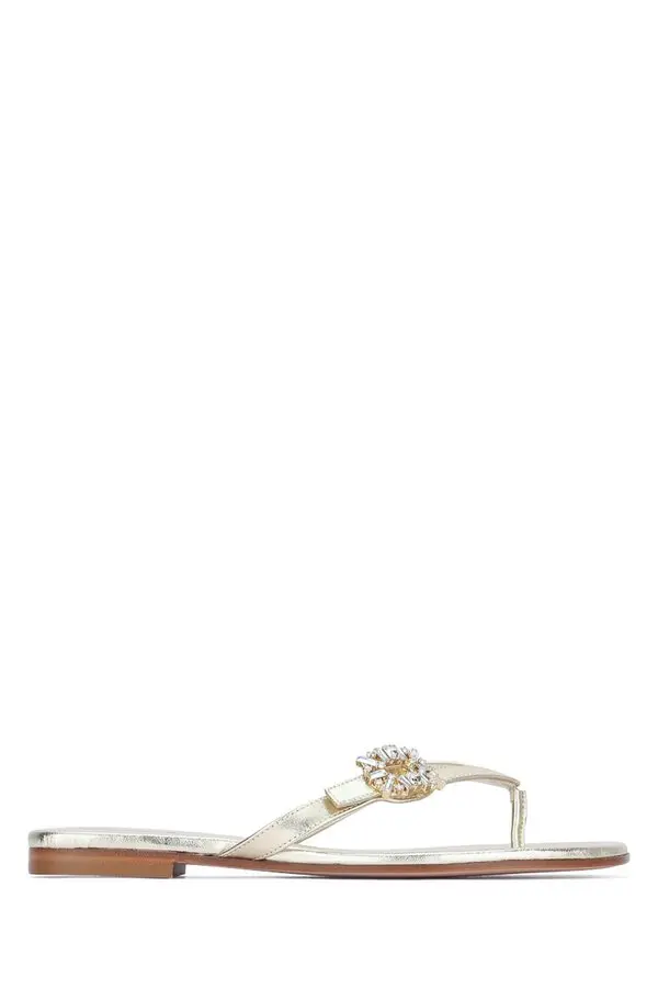 ROGER VIVIER Embellished Thong Sandals - Multicolor