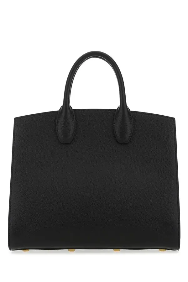 FERRAGAMO The Studio Handbag - Black