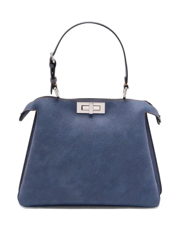 Fendi Peekaboo Medium Soft Leather Handbag - Multicolor