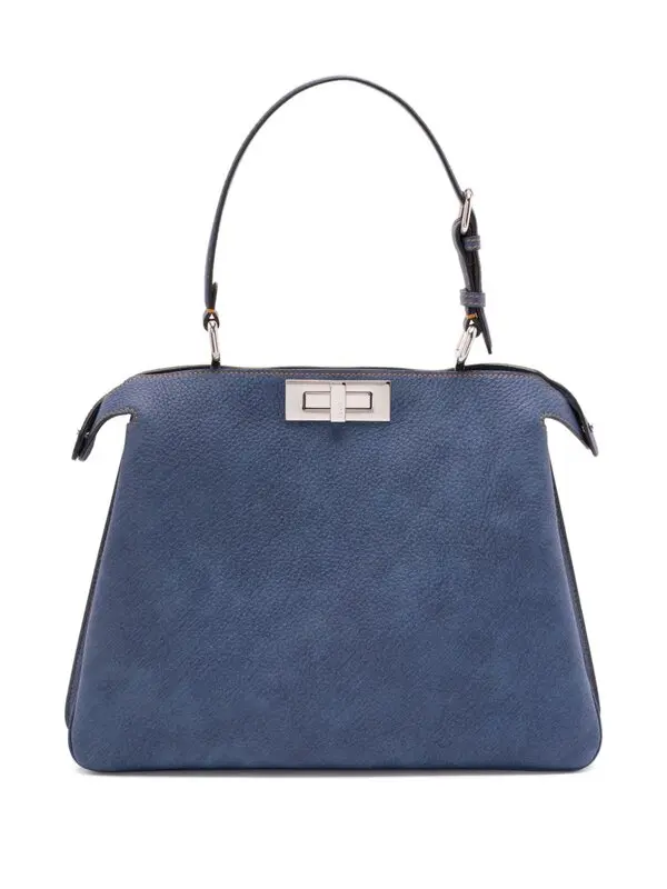 Fendi Peekaboo Medium Soft Leather Handbag - Multicolor
