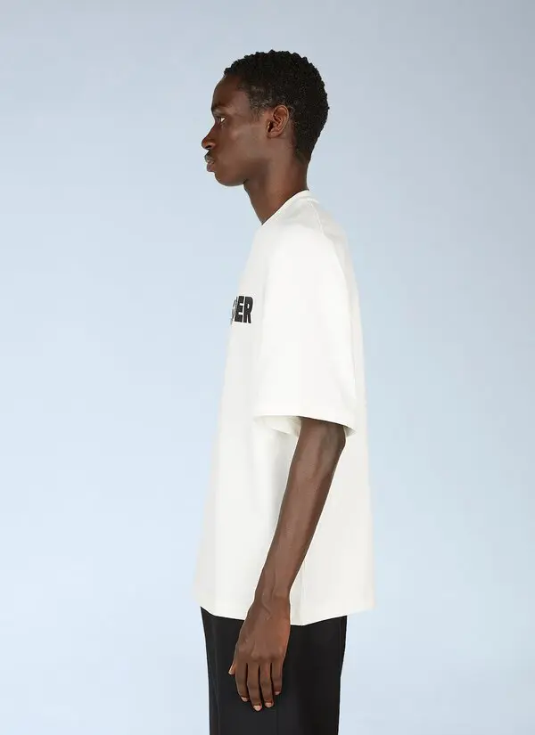 JIL SANDER Logo Print T-shirt - Multicolor