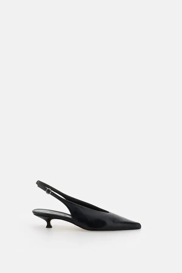 AeydĒ Camila Nappa Leather Slingback Pumps - Multicolor