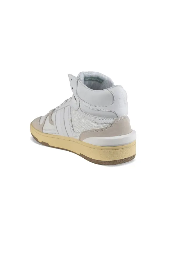 LANVIN Clay High-top Sneakers - White