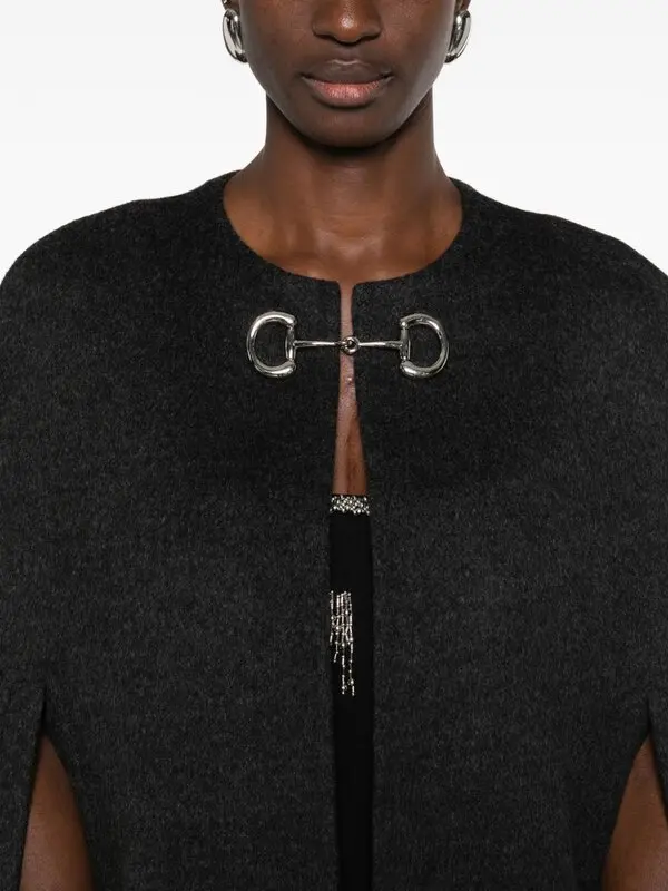Gucci Wool And Silk Cape