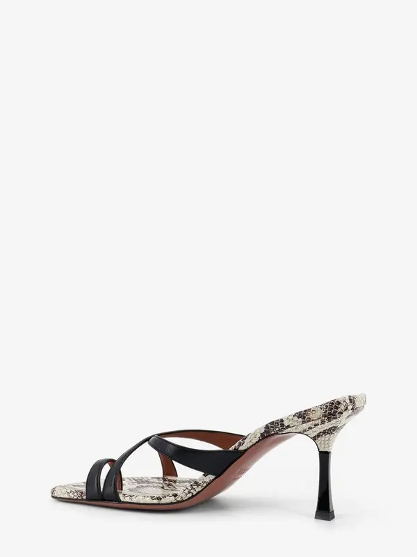 Paris Texas Lorena Leather Sandals - Multicolor